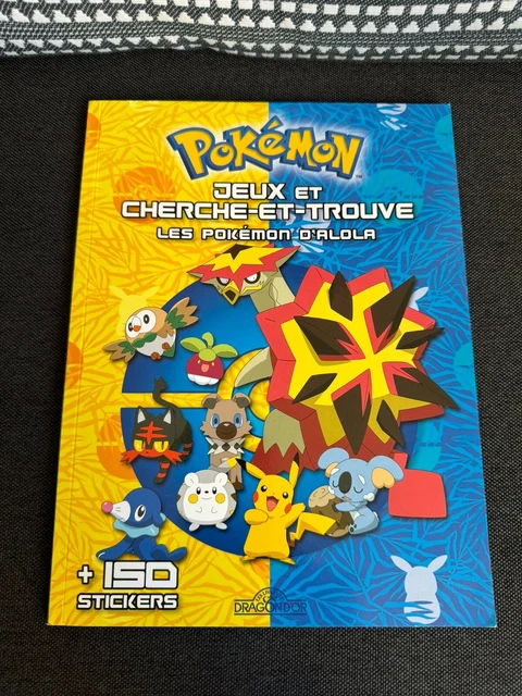 PokÉmon Jeux Et Cherche Et Trouve Les Pokémons Dalola Eur 499 Picclick Fr