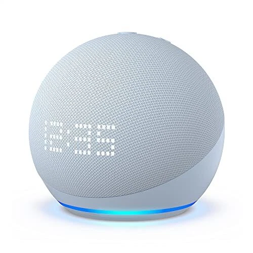 ECHO DOT 5TH Gen 2022 Release With Clock Smart Speaker With Clock