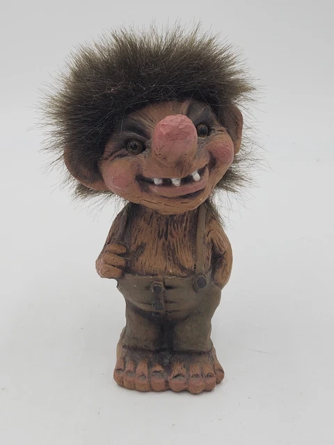 NORWEGIAN NY-FORM COLLECTOR Troll Doll #702 Figurine Retired Gnome ...