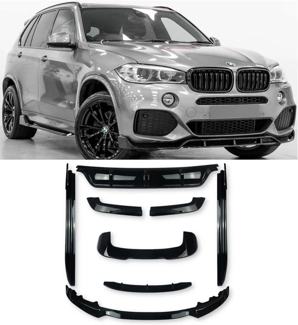 BMW X5 F15 Aero Bodykit G05 Style Full M Performance Gloss Black 2014 ...