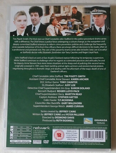 DVD BOX SET - The Chief Complete Second Series /2 DVD Tim Pigott-Smith ...
