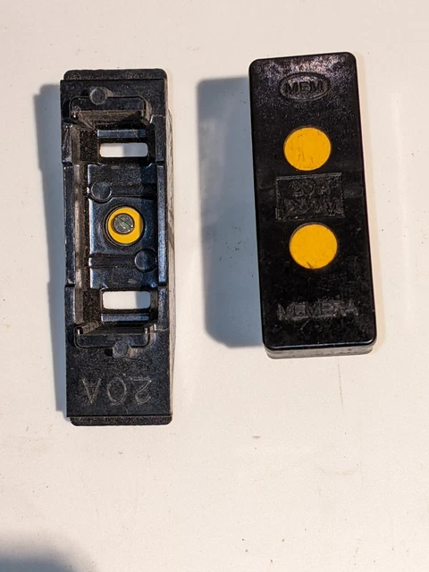 VINTAGE MEM MEVERA 20A Fuse and Holder for MEM Consumer Unit £40.00 ...