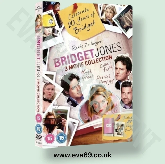 BRIDGET JONES 3 movie Collection dvd Brand new foil P&P Free £4.49 ...