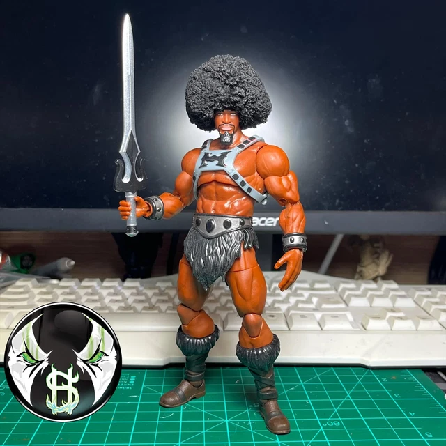 MOTU MASTERS OF the Universe Masterverse custom Hellspawned He-Man ...