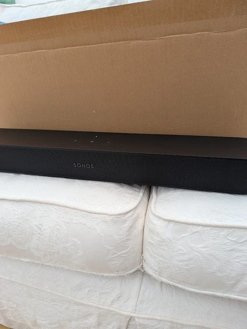 SONOS BEAM (GEN 2) Smart Soundbar - Black, little used, Atmos, all ...