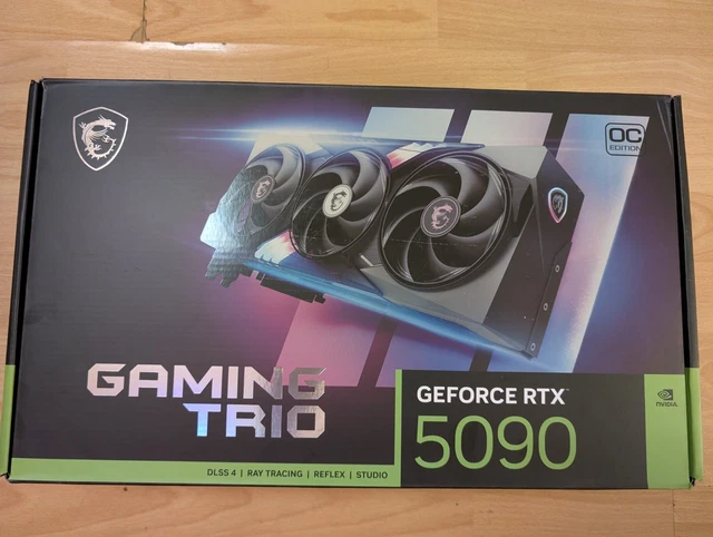 MSI RTX 5090 Gaming X Trio Graphics Card Cooler - Heatsink ONLY £31.90 ...