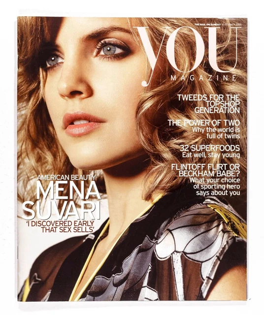 MENA SUVARI RUPERT PENRY-JONES ROBERT LINDSAY TWEEDS You magazine 9 October 2005 £95.00 ...