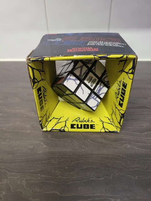 RARE RUBIKS STRANGER Things Rubiks Cube Boxed Vines Design Collectable Gift £39.20 - PicClick UK