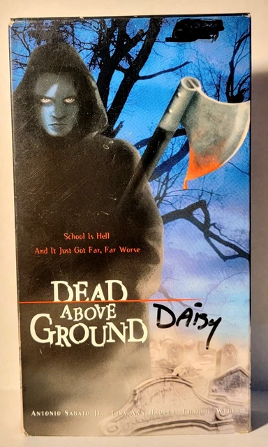 DEAD ABOVE GROUND ( Horror VHS, 2002, R) Goth Cult Teen Slasher B-Movie ...