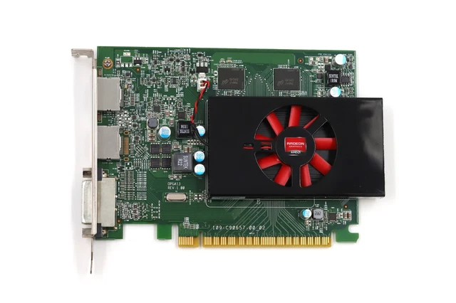 AMD RADEON R7 450 4GB GDDR5 PCIe X16 Graphics Card Dell P/N: 0FN46D ...