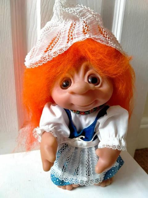 RARE VINTAGE ALL original Dam Dutch Girl troll .1977.23cm £42.32 ...
