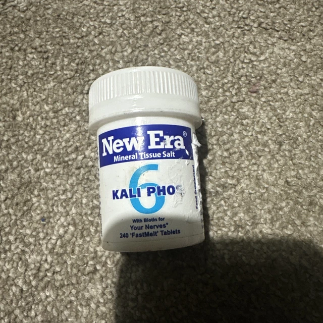 NEW ERA MINERAL Tissue Salts (240 Tablets) £10.00 - PicClick UK