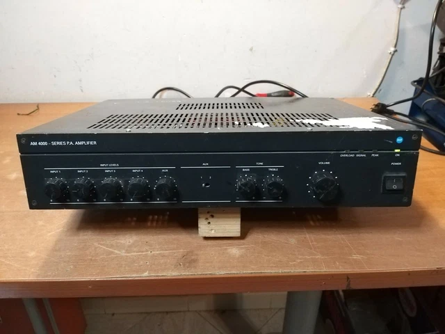 RCF AMPLIFICATORE AM 4000 Series P.a. Amplifier Per Filo Diffusione ...