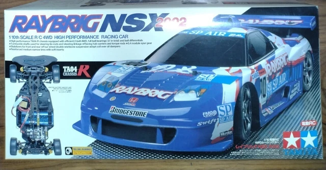 TAMIYA 1/10 RAYBRIG NSX 2002 TA04R RAYBRIG NSX 2002 50297 RC Radio ...