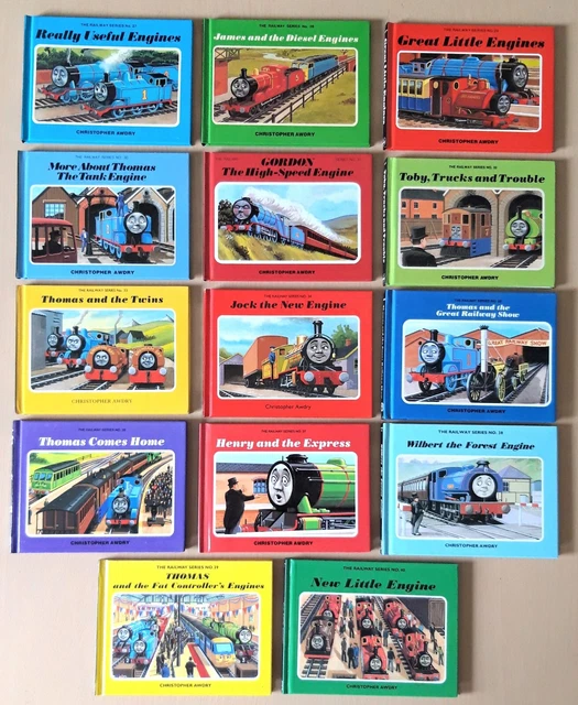 THOMAS THE TANK Engine set of books by Christopher Awdry Nos 27 - 40 £ ...