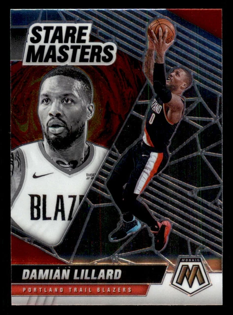 2020-21 PANINI MOSAIC Stare Masters #8 Damian Lillard $3.42 - PicClick CA
