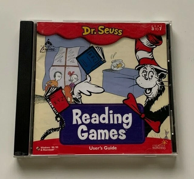 DR. SEUSS READING Games PC Game 1999 Windows/Mac 98 $8.88 - PicClick CA