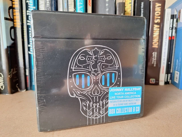 JOHNNY HALLYDAY - North America Live Tour Collection - Coffret 9 CD ...