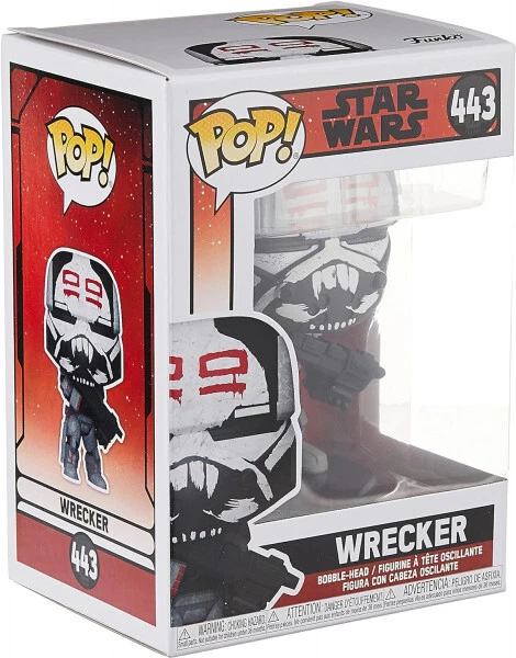 FUNKO POP! 443 Star Wars: Bad Batch - Wrecker COMME NEUF EUR 12,50 ...