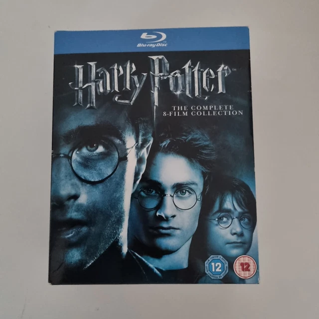 HARRY POTTER: COMPLETE 8-Film Collection Blu-Ray Boxset £10.00 - PicClick UK