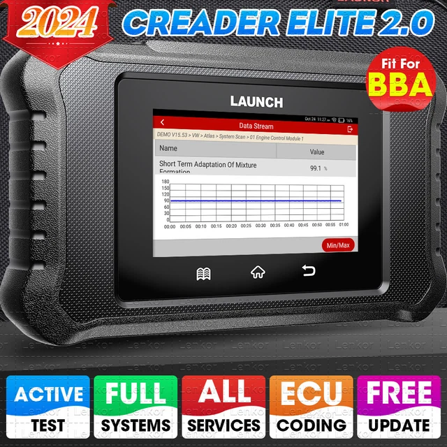 2025 LAUNCH CREADER Elite BBA V2.0 OBD2 Diagnosegerät Scanner Für Benz BMW AUDI EUR 199,00 ...