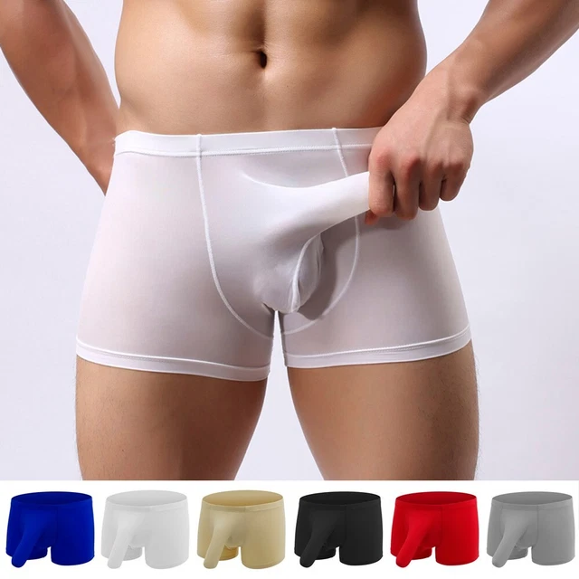 SOUS-V TEMENTS HOMMES L GERS et confortables slips boxer doux UPouch (orange) EUR 5,92 - PicClick IT