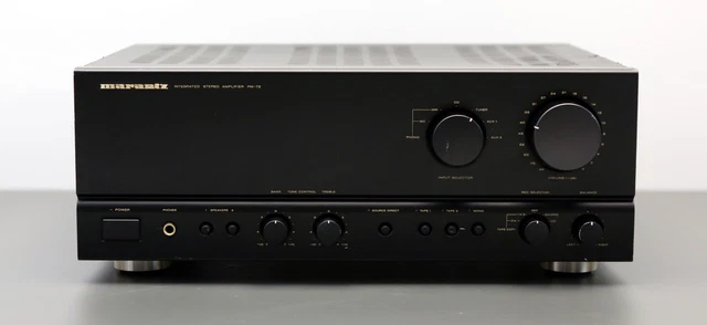 MARANTZ PM-72 AMPLIFICATORE stereo integrato amplificatore completo ...