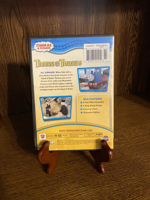THOMAS & FRIENDS Thomas and the Treasure DVD 2009 Excellent Condition £ ...