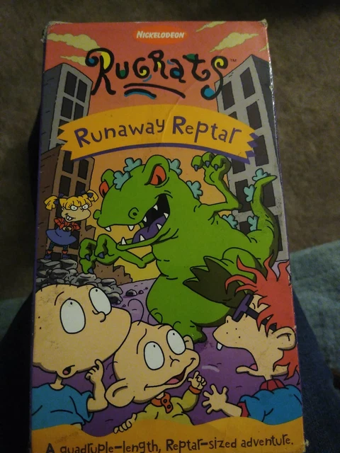 NICKELODEON RUGRATS RUNAWAY Reptar Vhs Orange Tape £10.80 - PicClick UK