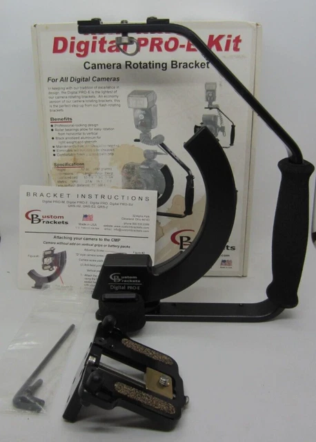 CUSTOM BRACKETS DIGITAL PRO-E Kit Camera Rotating Bracket for Digital ...