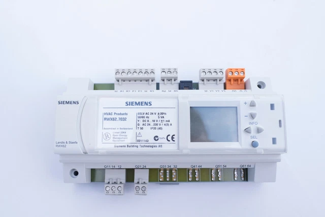 SIEMENS LANDIS & Staefa RWX62.7032 Universal HVAC Controller £75.00 ...