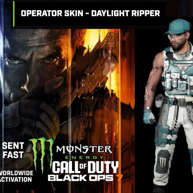 CALL OF DUTY Black Ops 7 COD BO7 Monster Recon Green Thunder VS Weapon ...
