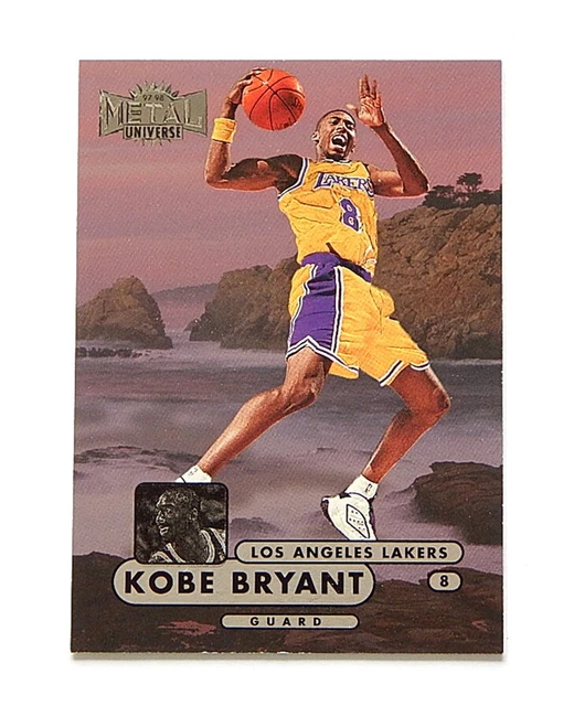 1997-98 METAL UNIVERSE Championship Kobe Bryant #86 Lakers 2ème année ...