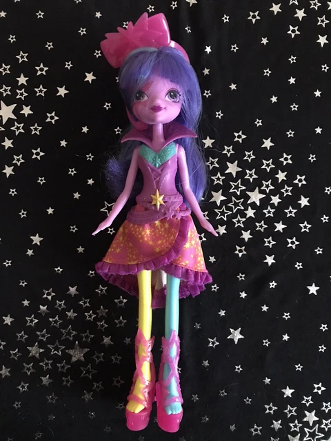 MY LITTLE PONY Equestria Girls Rainbow Rocks Neon Twilight Sparkle Doll ...
