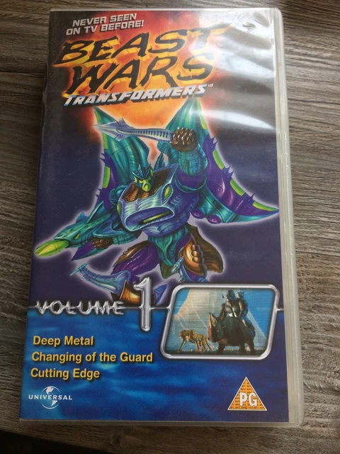 BEAST WARS TRANSFORMERS VHS Vol 1, 2, 3, 4, 5, and 6 £20.00 - PicClick UK