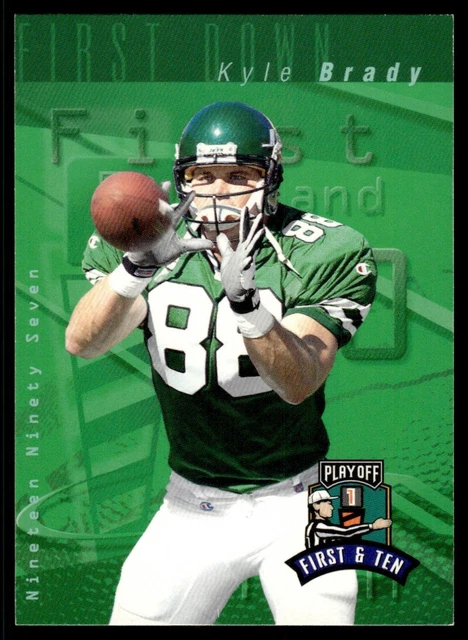 1997 PLAYOFF FIRST and Ten Kyle Brady New York Jets #226 22380 EUR 1,64 - PicClick FR