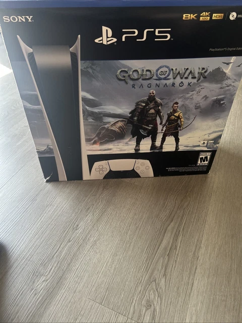 SONY PS5 DIGITAL Edition Console God of War Ragnarök Bundle - White $60 ...