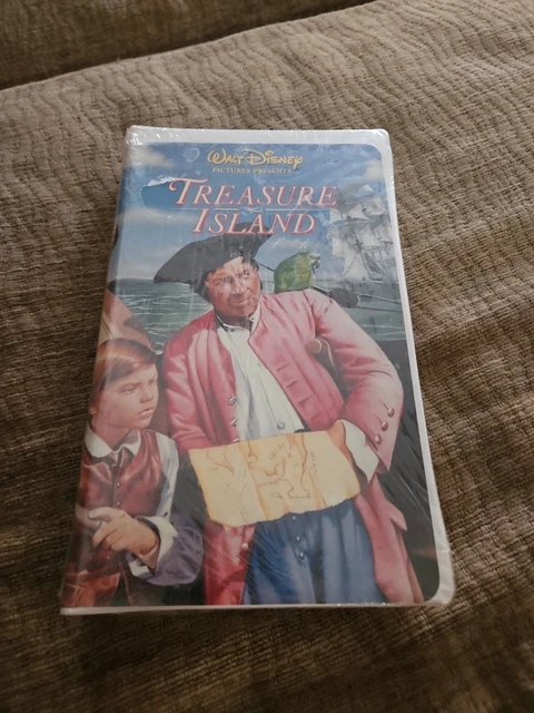 TREASURE ISLAND VHS Clamshell Walt Disney Pictures Vintage Sealed New £ ...