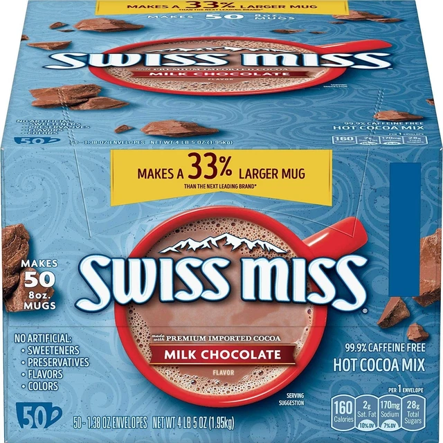 RICH MILK CHOCOLATE Hot Cocoa Family Pack 8 Boxes 400 Servings £108.47 ...
