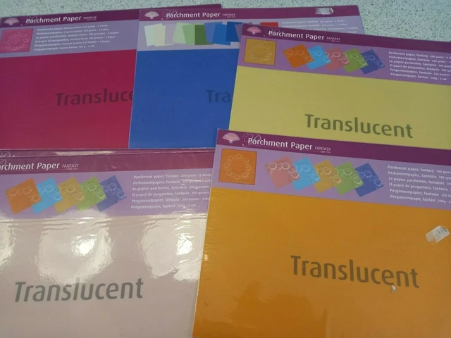 BRAND NEW PERGAMANO Parchment Paper Packs, Fantasy, Papercrafts ...