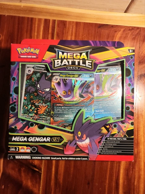 POKEMON TCG MEGA Battle Deck (Mega Gengar ex) Factory Sealed £37.01 - PicClick UK