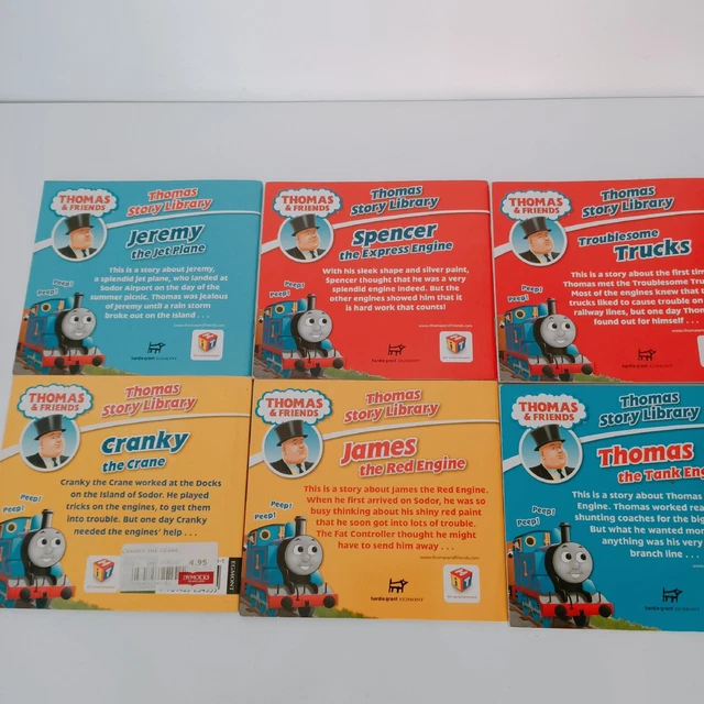 THOMAS & FRIENDS Books x 11 Percy, Emily, Oliver, Harold, Toby, James ...