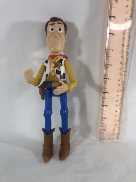 DISNEY PIXAR SHERIFF Woody 9 Doll Toy Story 4 Poseable Jointed Action ...