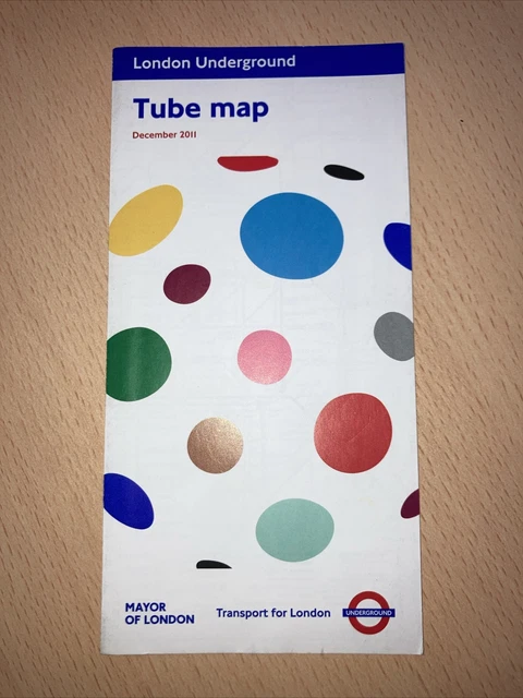 LONDON. UNDERGROUND. MAP. (. Tube Map. 2011. December. ) £2.21 ...