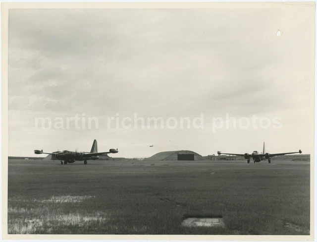 LOCKHEED NEPTUNE RAF Coastal Command St. Eval Large Original Photo #2 ...