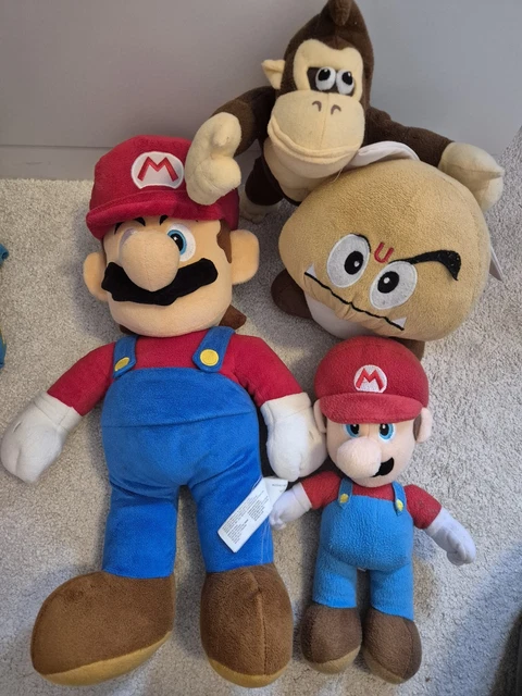 SUPER MARIO PLUSH Toys Bundle 4 Pieces £17.03 - PicClick UK