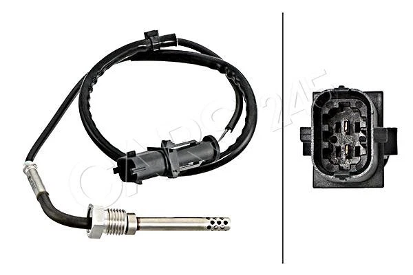 EXHAUST GAS TEMPERATURE Sensor HELLA Fits IVECO Daily IV 06-11 69502363 ...