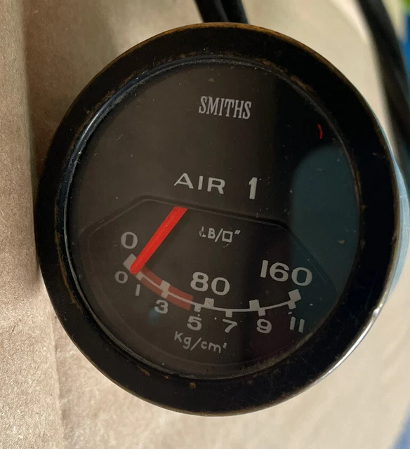 CLASSIC LORRY SMITH Air 1 Gauge 160LB, 11KG/cm2, Bus Truck Dennis ...
