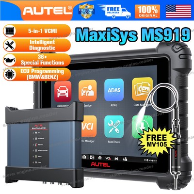 AUTEL MAXISYS MS919 Ultra VCMI OBD2 Auto Diagnostic Tool US Scanner Pro/gramming EUR 3.387,39 ...