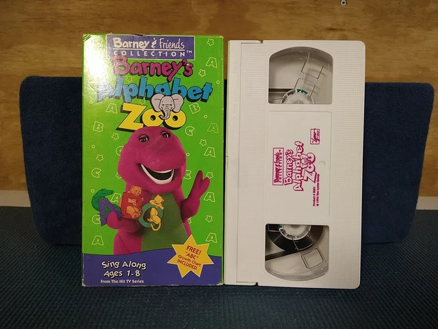BARNEY - BARNEYS Alphabet Zoo (VHS, 1994) EUR 9,90 - PicClick FR